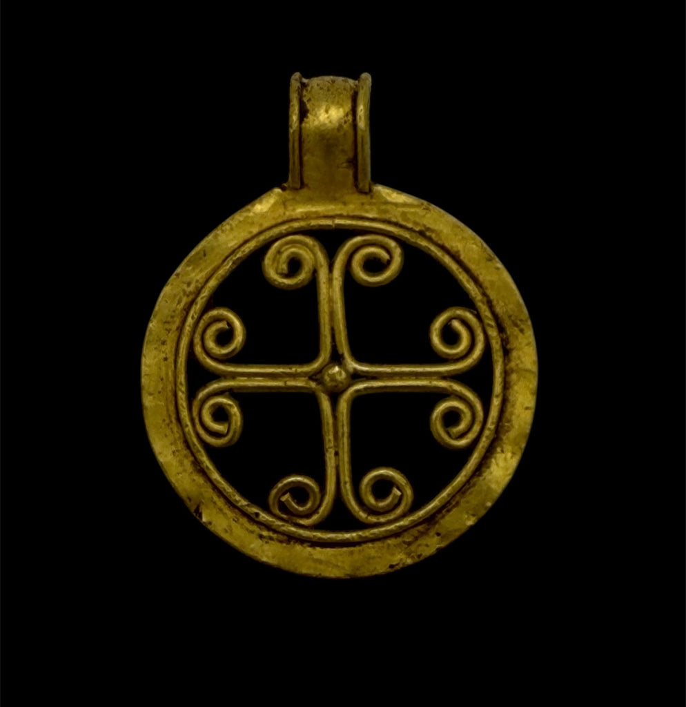 BEAUTIFUL ANCIENT ROMAN GOLD CROSS PENDANT - Dating Circa 2nd/4th Cent ...