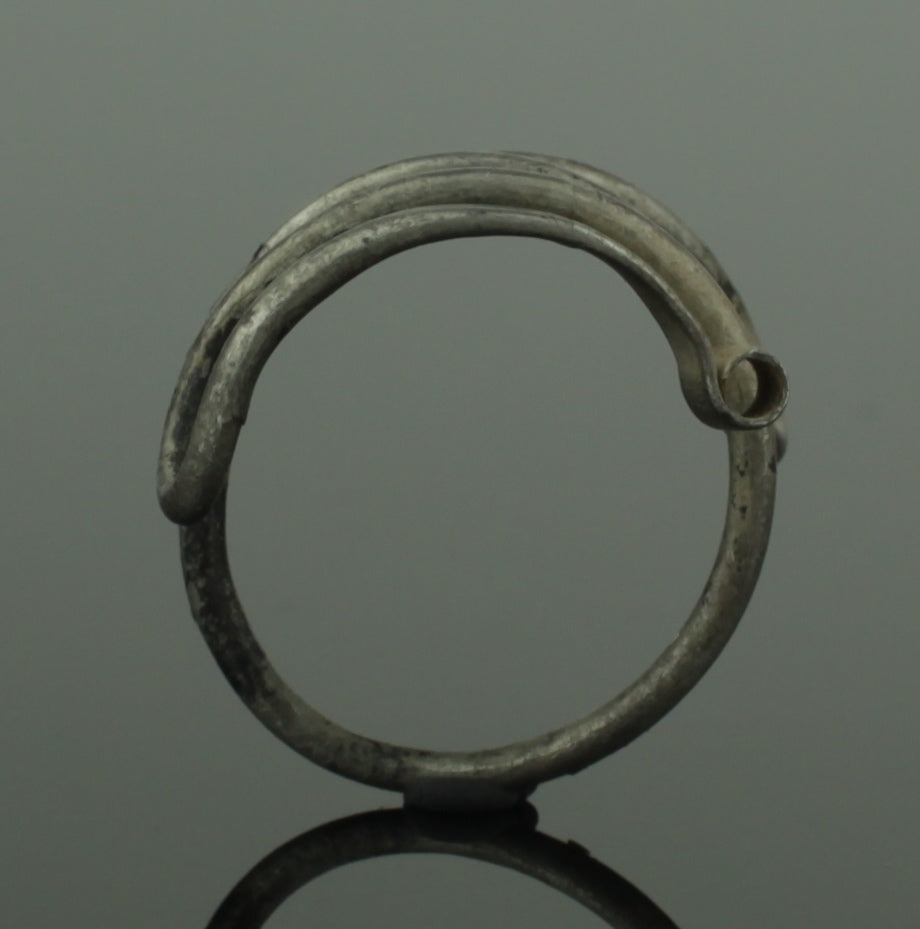 ANCIENT VIKING SILVER SERPENT RING - CIRCA 9th/10th CENTURY (665 ...